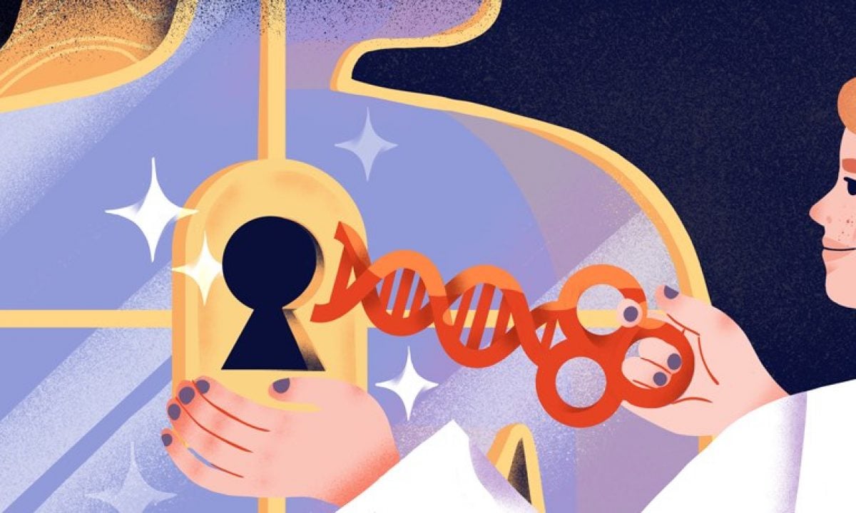 Gene Therapy Cartoon